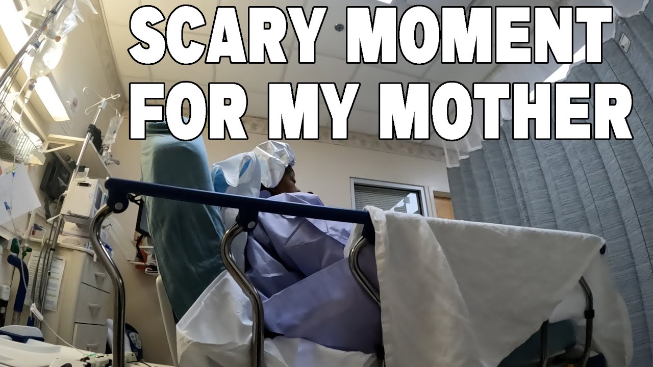 This Was A Scary Moment With Mom's Surgery - YouTube