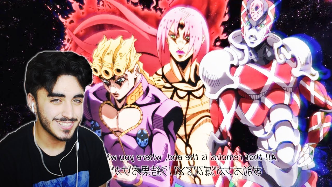 JoJos Bizarre Adventure Golden Wind Opening 2 v2 (Reaction/Review Video ...