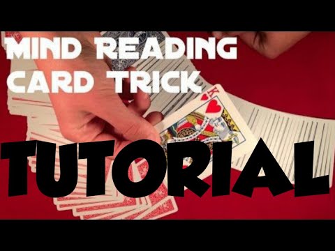 Don't miss out on this FANTASTIC mind reading card trick tutorial - YouTube