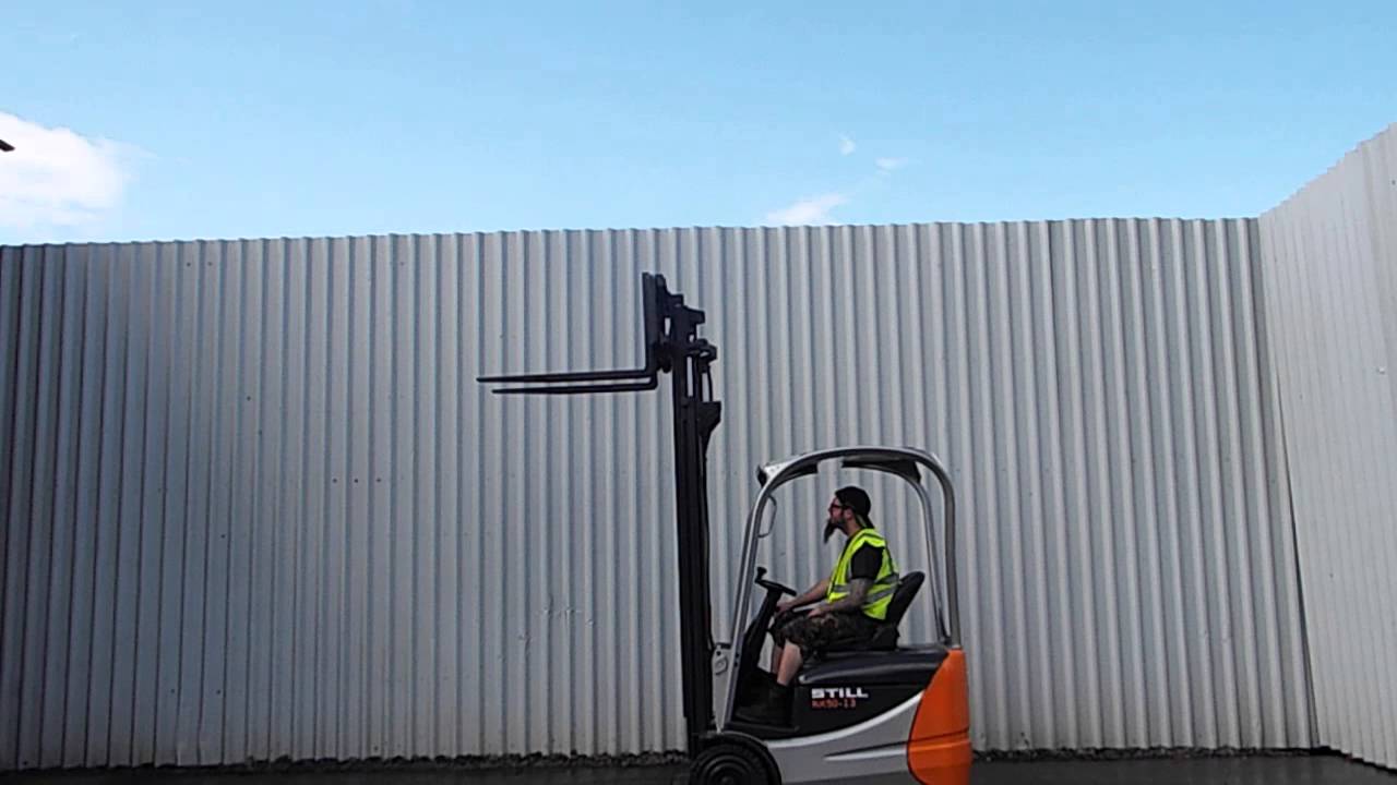 STILL RX50-13 (1300Kgs) ELECTRIC 3 WHEEL MODEL FORKLIFT TRUCK FOR SALE ...