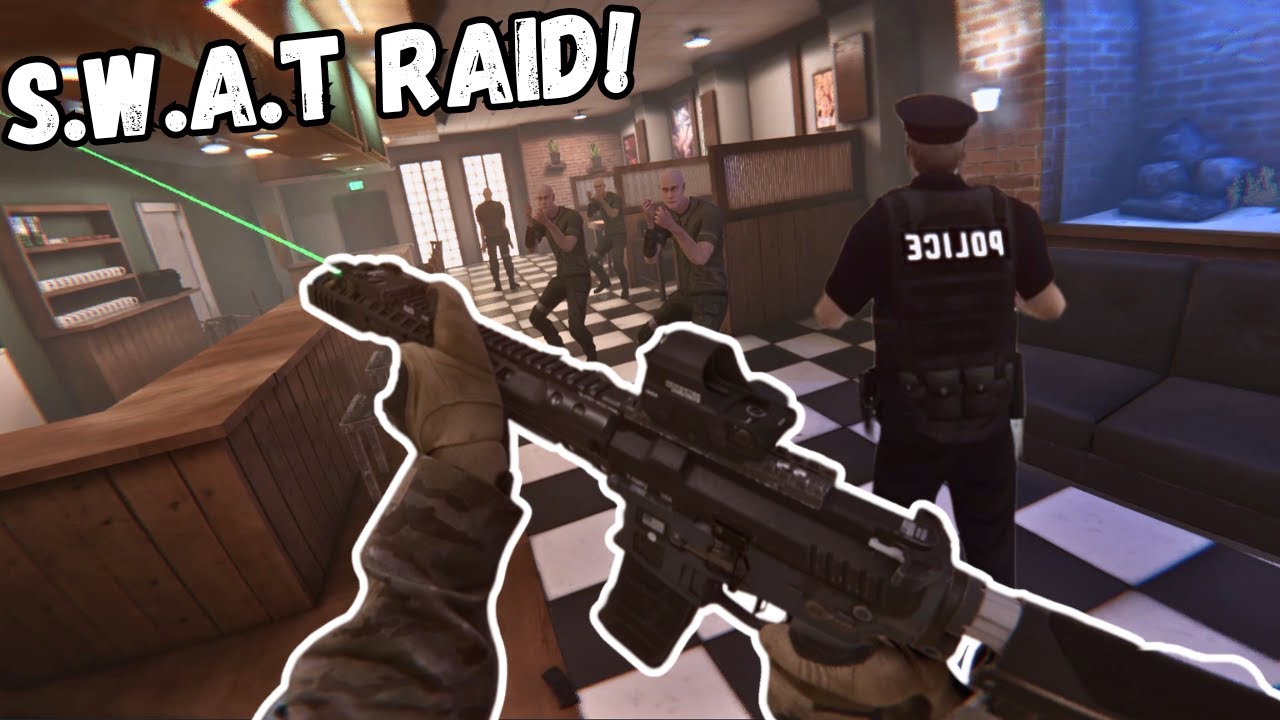 Tactical S.W.A.T Raid in Bonelab! - YouTube