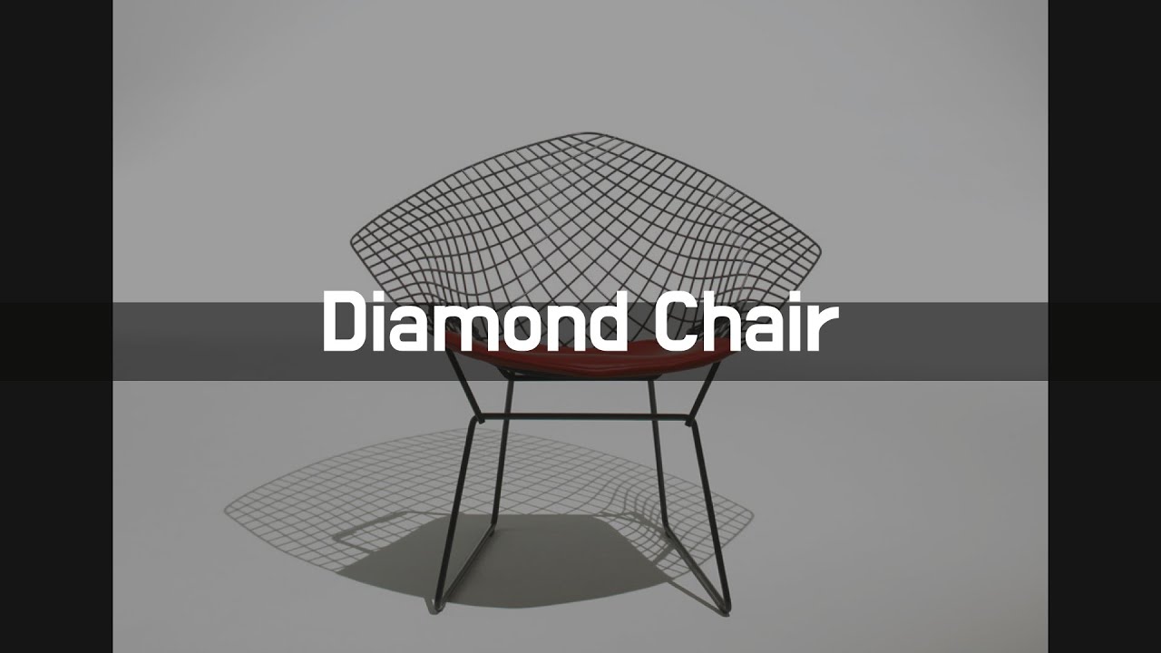 Diamond Chair 鑽石椅[中字/ENG sub] ｜因為被忽略而出走的設計師 [中文字幕/ENG sub]｜名設計款家具介紹系列 ...