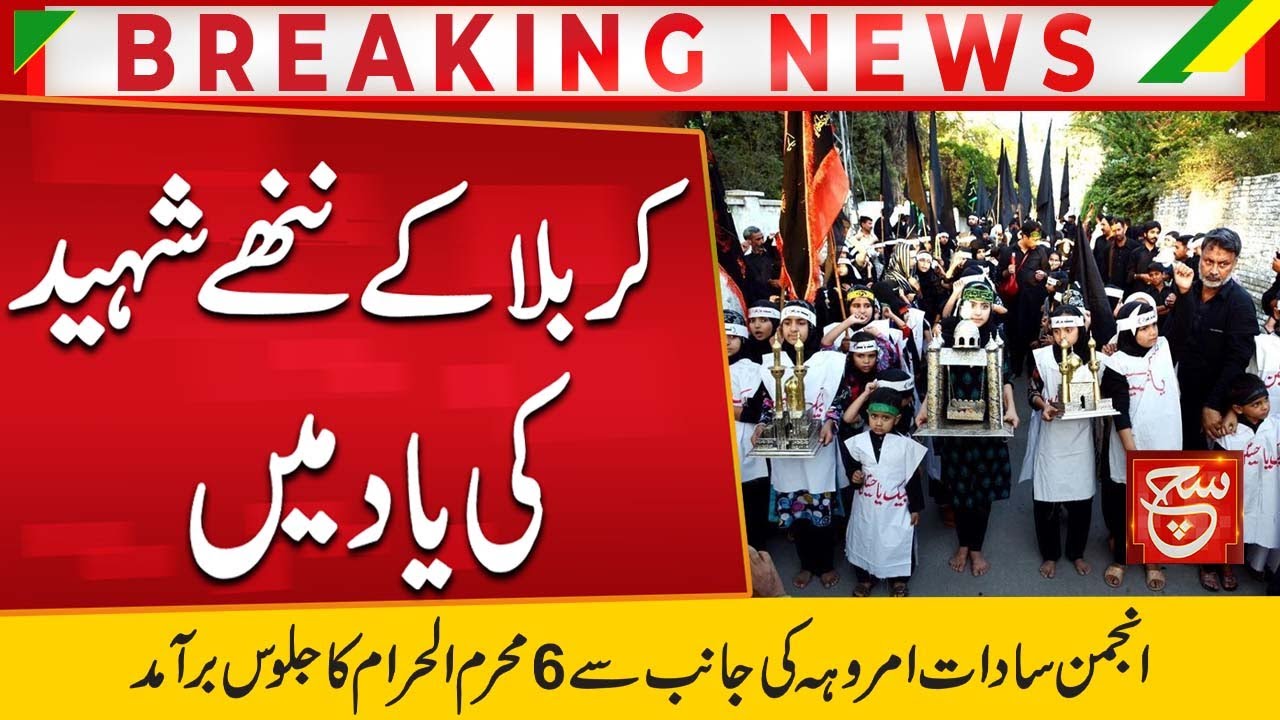 Procession in memory of the little martyr of Karbala | Such News ...