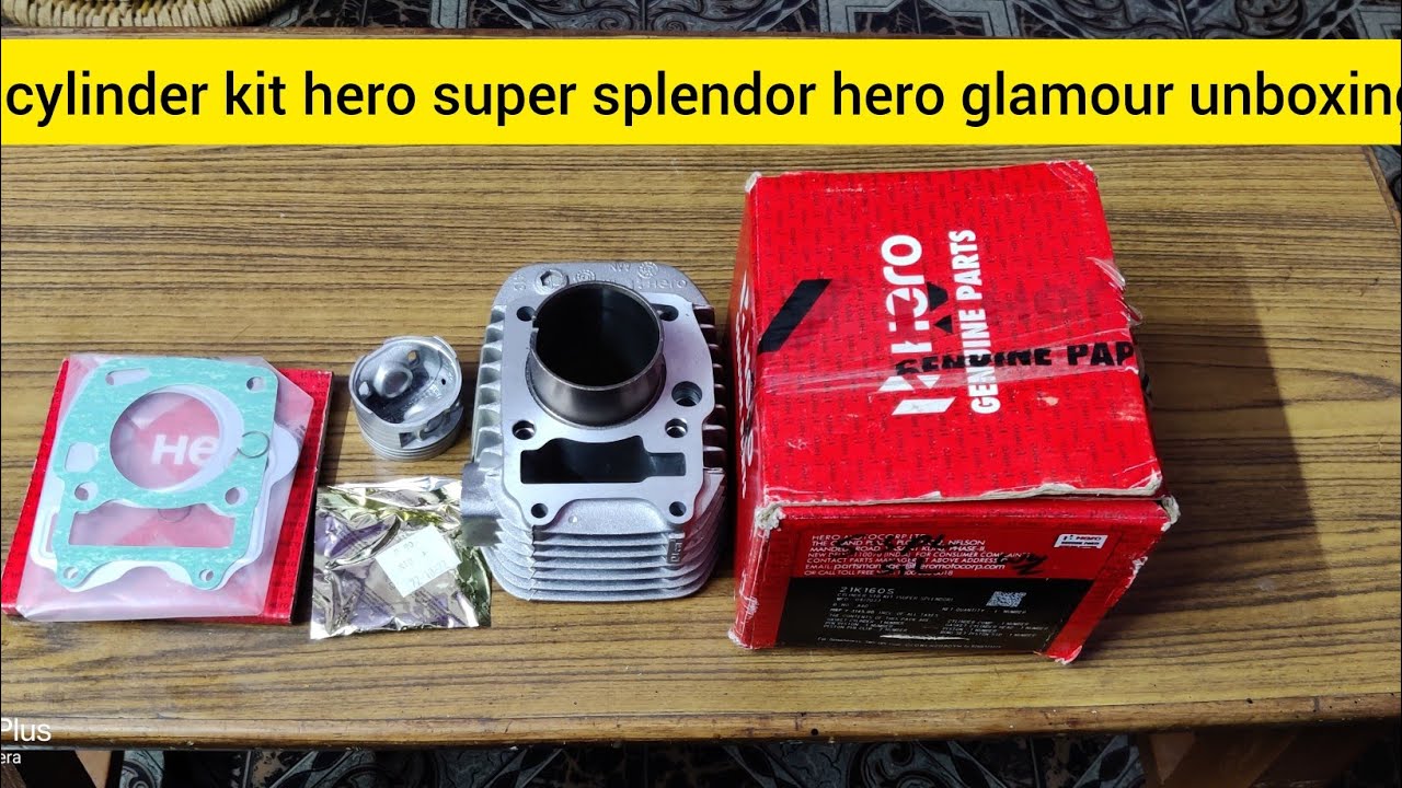 Block Cylinder Kit Hero Super Splender & Hero Glamour | Hero Genuine ...