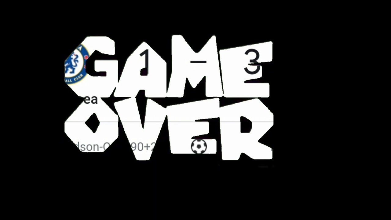 Chelsea vs Man City (1-3) Meets Super Mario Galaxy Death Game Over ...