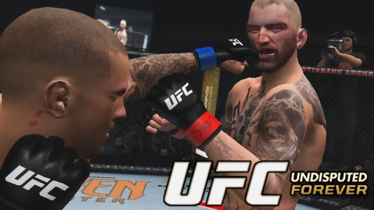 Dustin Poirier Retirement Title Mode UFC Undisputed 3 Forever Mod - YouTube