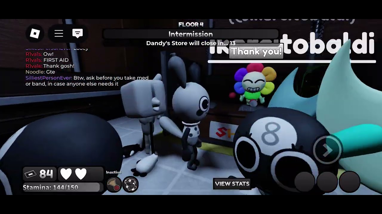 Playing dandy’s world doing sprout run - YouTube