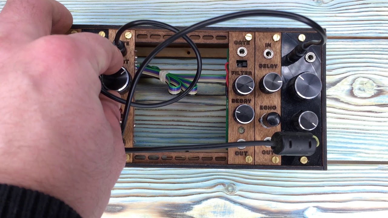 The microBeat rhythmbox for my tiny rack - YouTube