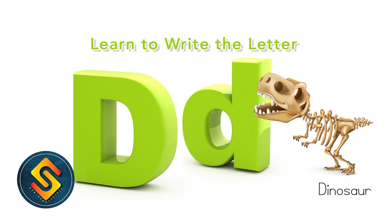 Learn to write the letter Dd. - YouTube