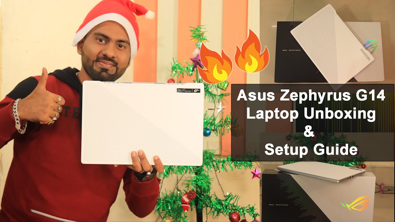 Asus ROG Zephyrus G14 Unboxing & Full Setup Guide - YouTube