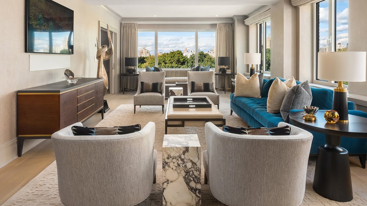 Tour My Ultra Luxury Renovated New York Condo With Central Park ...