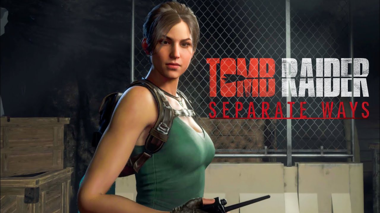 Lara Croft in Resident Evil 4 Remake: Separate Ways │ Tomb Raider: Separate Ways - YouTube