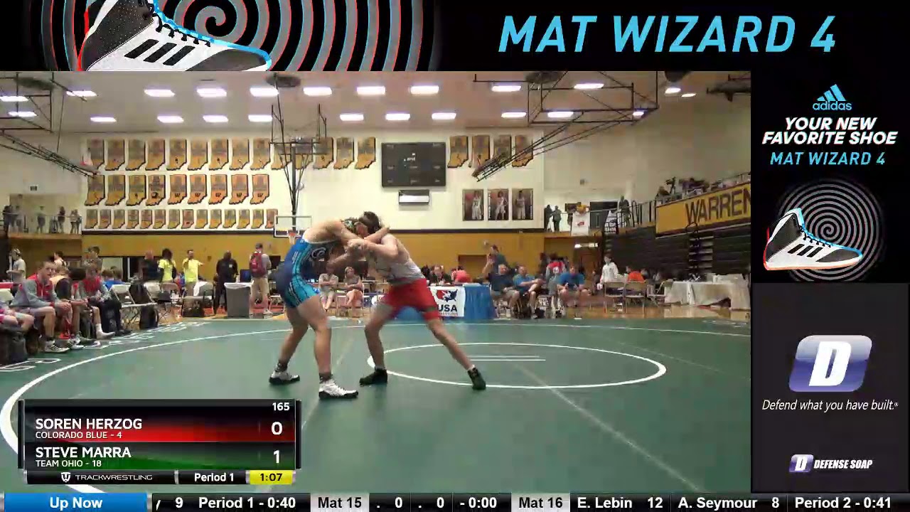 Mat 15 165 Soren Herzog Colorado Blue Vs Steve Marra Team Ohio - YouTube