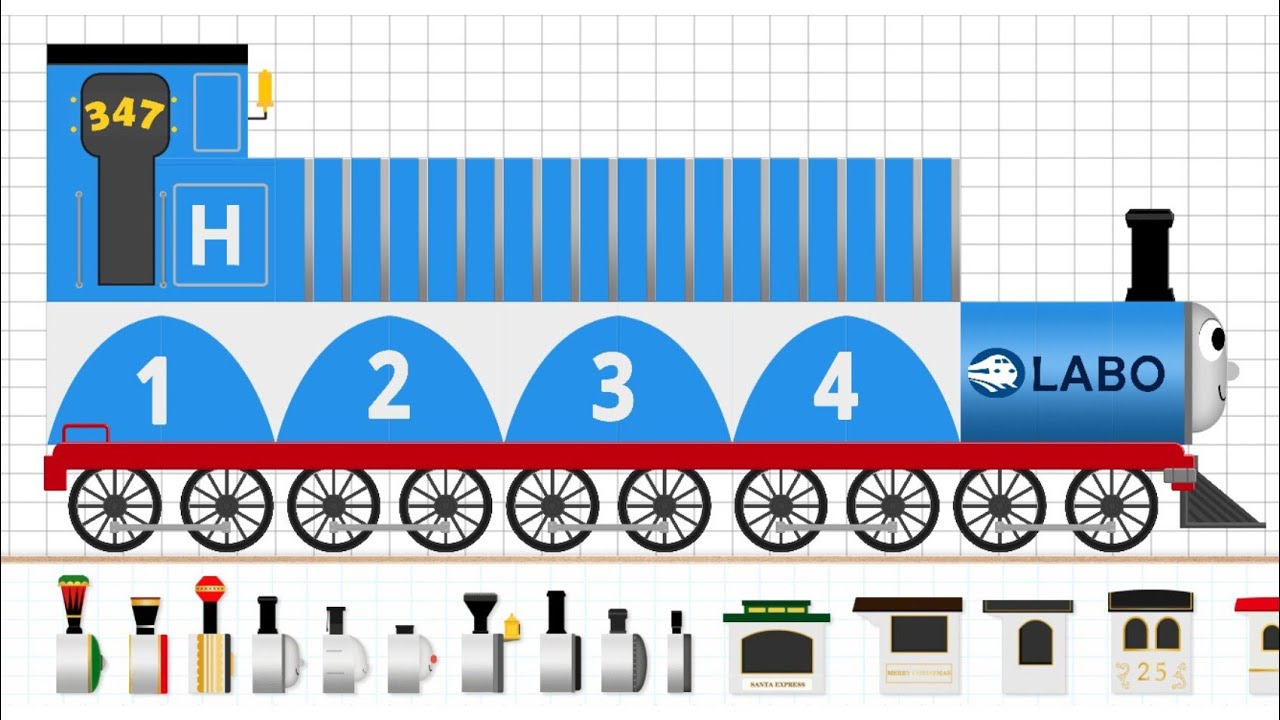 Labo Brick Train THOMAS The Tank Engine level 130 gameplay ios Android ...