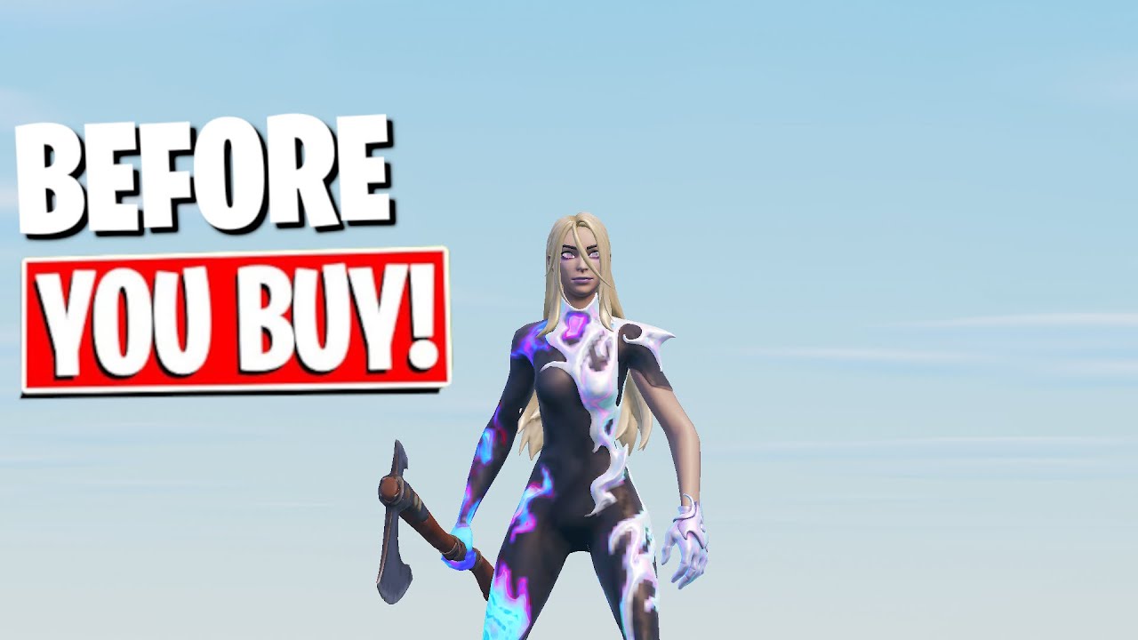 Fortnite Serenade Skin Review - YouTube