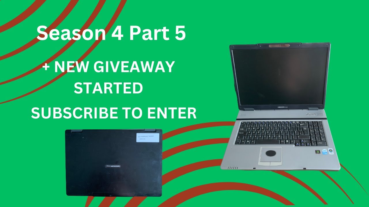 Fixing Broken Medion Akoya Laptop to Give away to Subscribers Part 5 ...