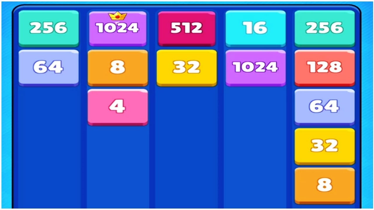 X2 Block 2048 Merge Number - Gameplay Walkthrough - YouTube