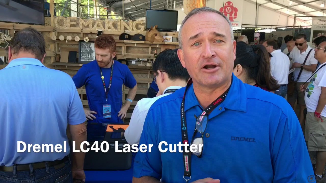 Dremel LC40 Laser Cutter - Sneak Peak - MFNY17 - YouTube