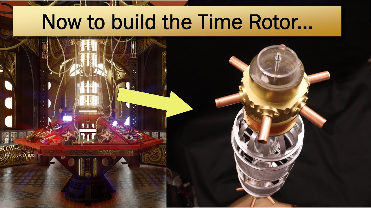 Steampunk Tardis Console - Part 8 - YouTube