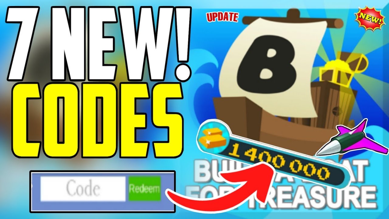 ⚠️March!💖Codes⚠️BUILD A BOAT FOR TREASURE ROBLOX CODES IN 2025 - BUILD A BOAT FOR TREASURE NEW ...