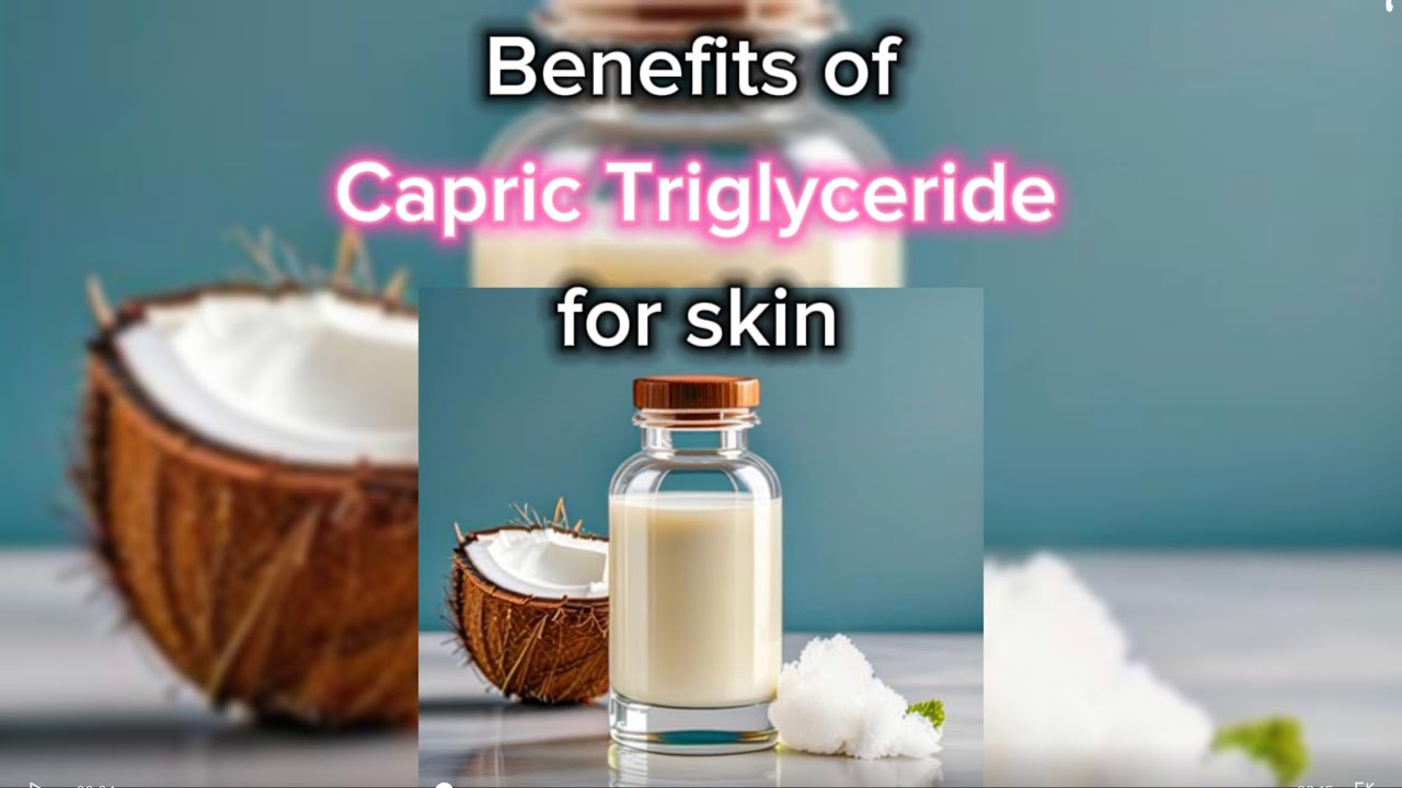 Let’s talk skincare: Capric Triglyceride for skin benefits. - YouTube