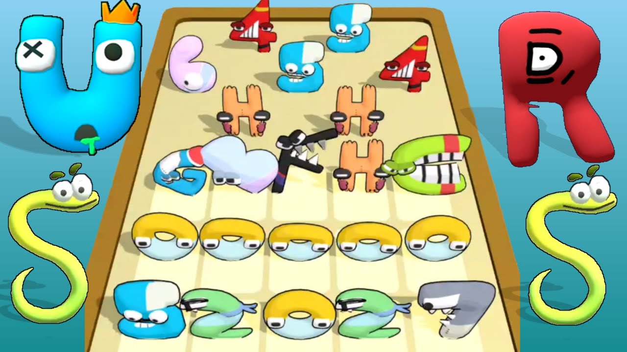 Merge Alphabet FUSION RAINBOW - Merge Master Blue Monster Pro Update ...
