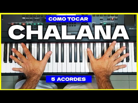 Como tocar CHALANA NO TECLADO - Solo Completo com PDF - Prof. Evandro Nunes 🎹 - YouTube