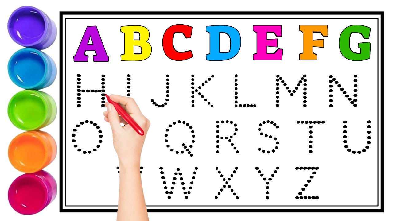 Beautiful abcd | abcd song | Alphabet sounds | abc phonics song | abcd ...