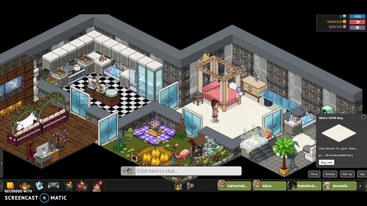 HABBO - Apartment/House Building Tutorial - Part 6 - YouTube
