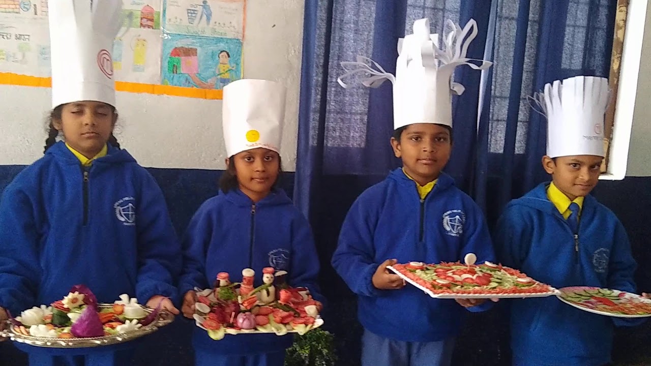 Salad dressing competition in Springfield Academy, Hamirpur - YouTube