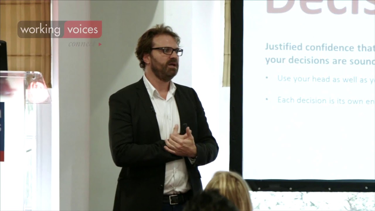 Nick Smallman London Business School Talk Part 3 Decisiveness - YouTube