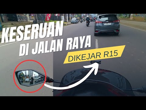 Di Kejar R15 (Ninja 250 VS R15) Eps 5 #motovlog #ninja250fi #balapmotor #r15 - YouTube