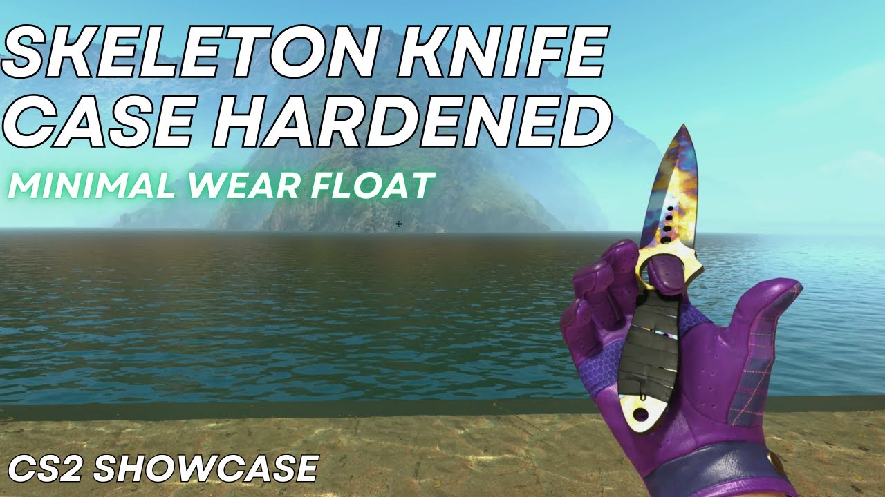 Skeleton Knife Case Hardened (Minimal Wear) | CS2 Skin Showcase #884 ...