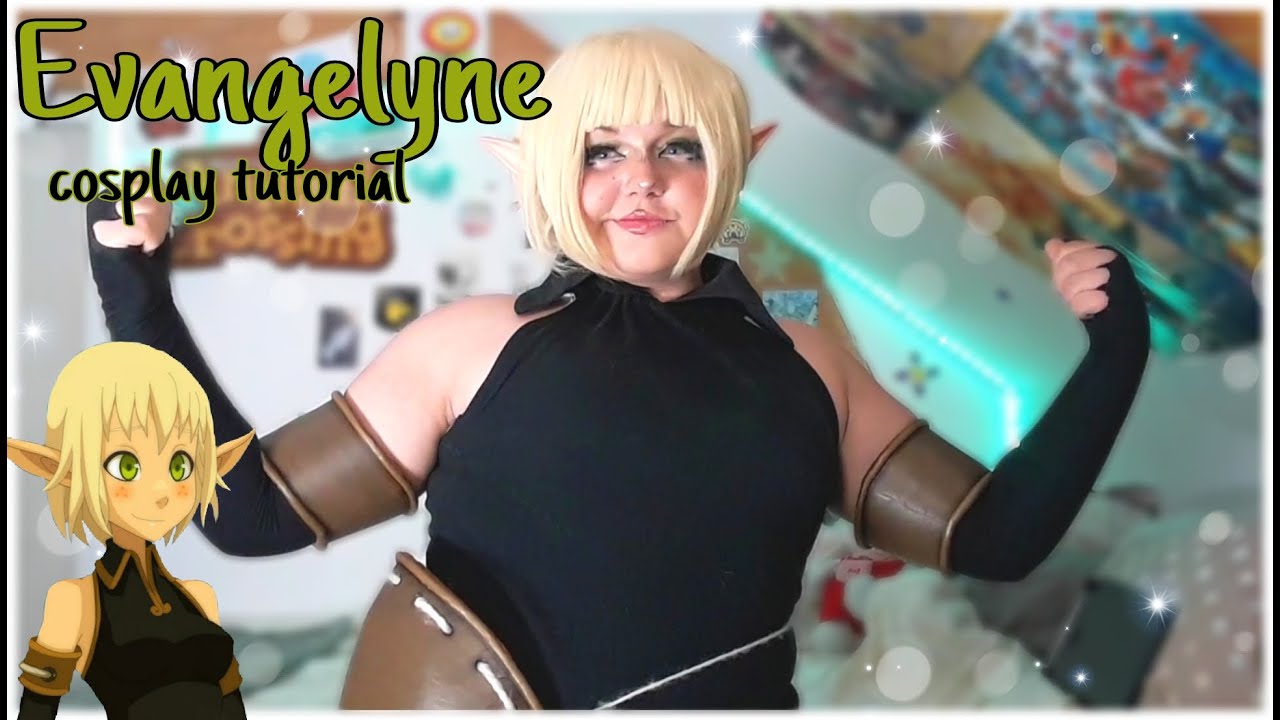 Evangelyne (Wakfu) cosplay tutorial - YouTube