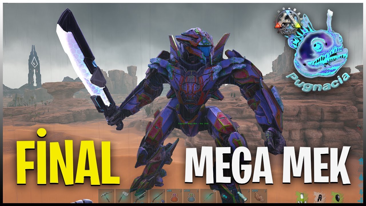 Mega Mek İle Son Fight | Ark Pugnacia | #Final - YouTube