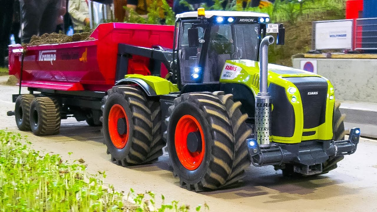 RC MODEL TRACTORS, RC TRUCKS, RC MACHINES WORK HARD!! RC CLAAS, RC ...