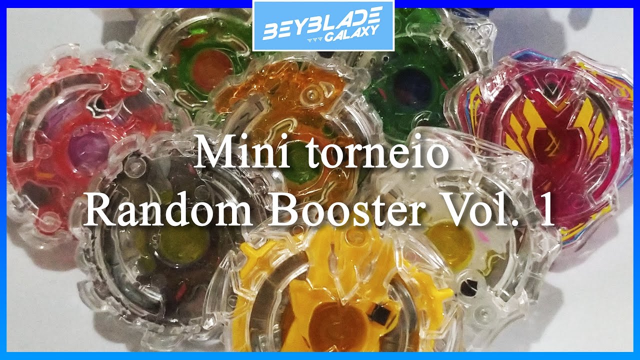 Mini torneio Random Booster Vol. 1 - Beyblade Burst ベイブレードバースト - YouTube
