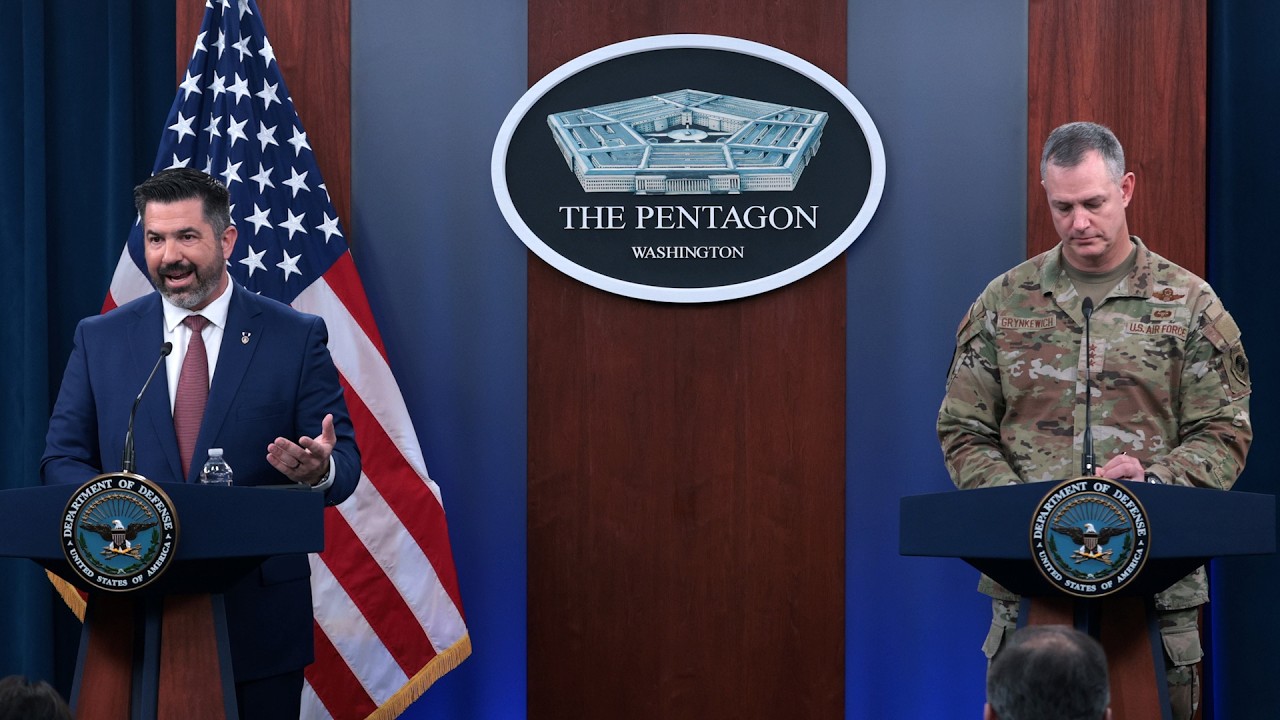Pentagon Press Briefing: Sean Parnell And Lt. Gen Alexus Grynkewich ...