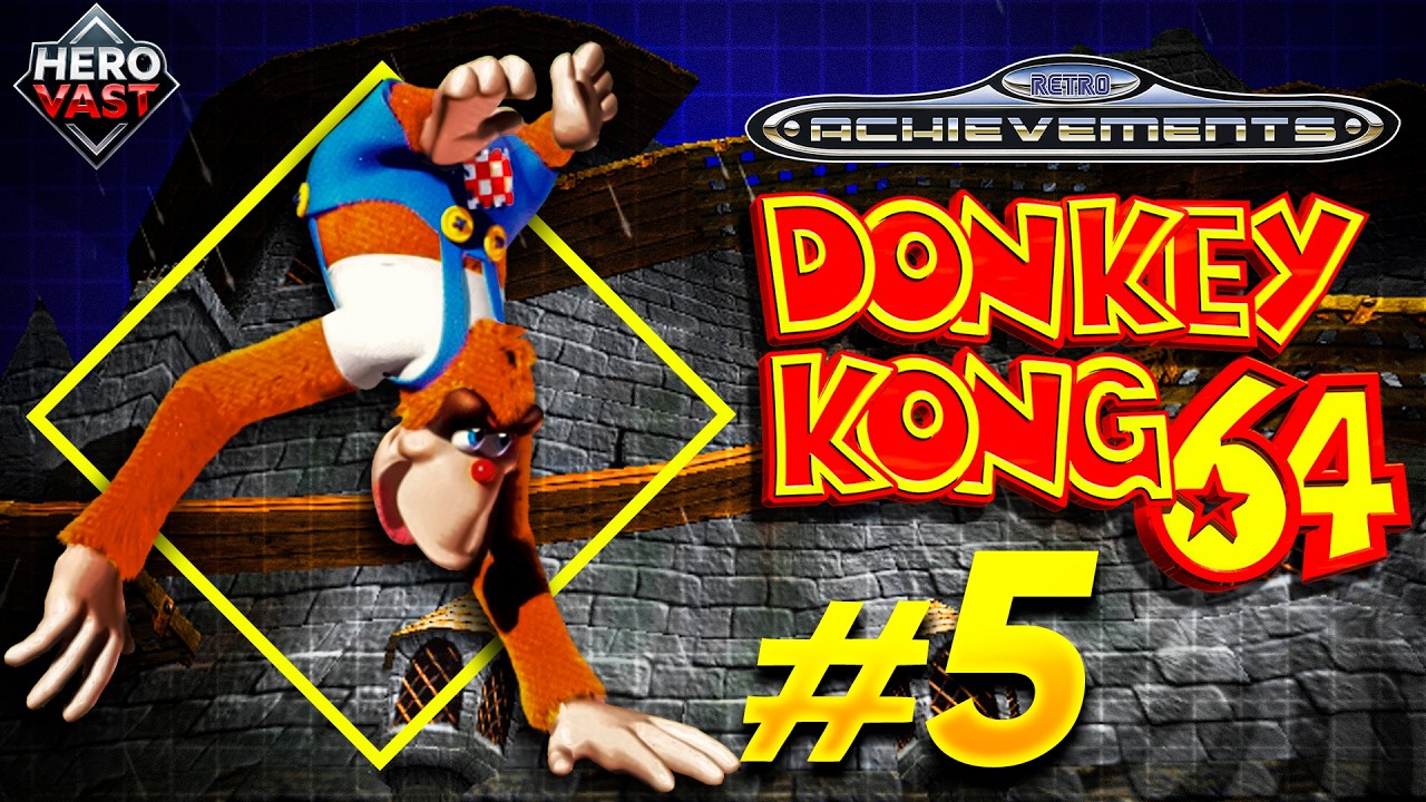UMA OVERDOSE DE COLETÁVEIS– PLATINANDO DONKEY KONG 64 – ATÉ ZERAR –🏆87/ ...