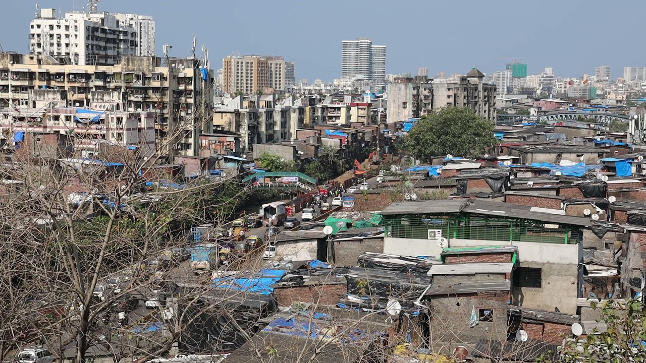 Aerial View of Dharavi, Mumbai, India - YouTube