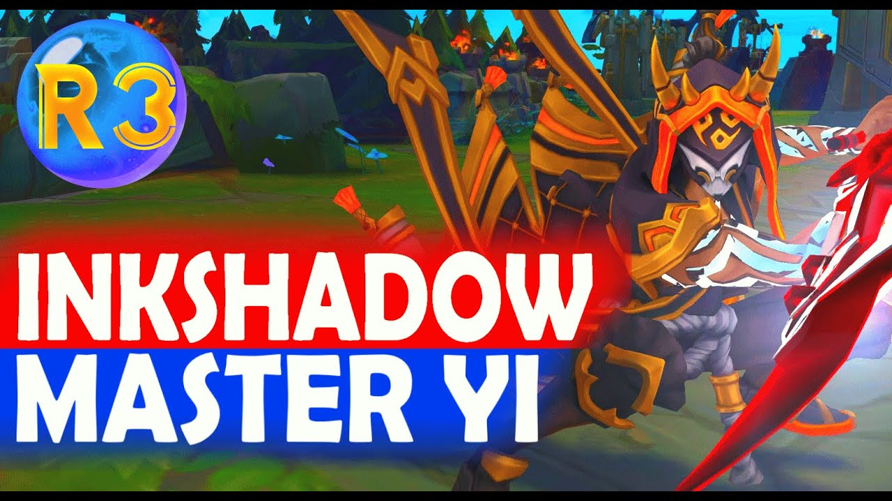 New Inkshadow Master Yi Skin Spotlight League Of Legends Youtube