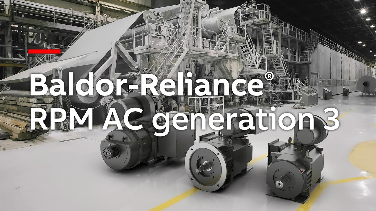 Baldor-Reliance RPM AC - High-performance inverter duty AC motors - YouTube