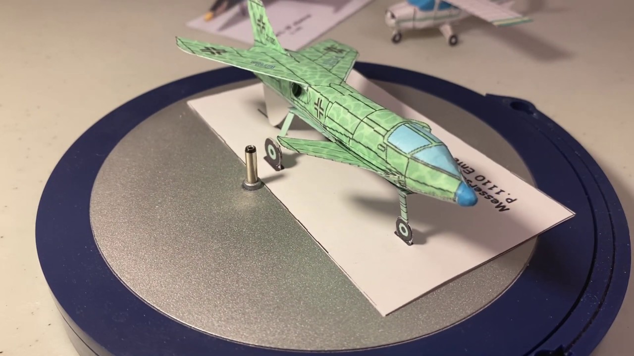 Messerschmitt P.1110 Ente - YouTube