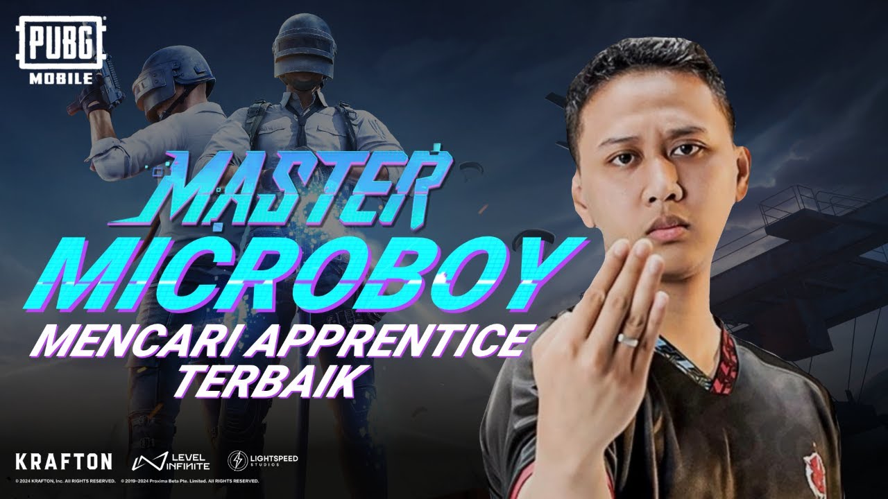 MASTER MICROBOY MENCARI APPRENTICE TERBAIK | PUBG MOBILE INDONESIA - YouTube