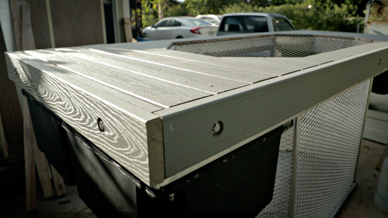 How to Build a Commercial Style Floating Dock - YouTube