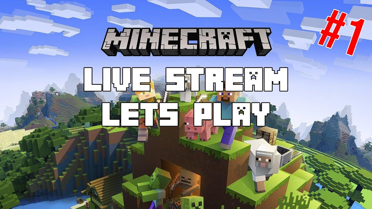 Minecraft Live Stream Only Lets play ! :) - YouTube