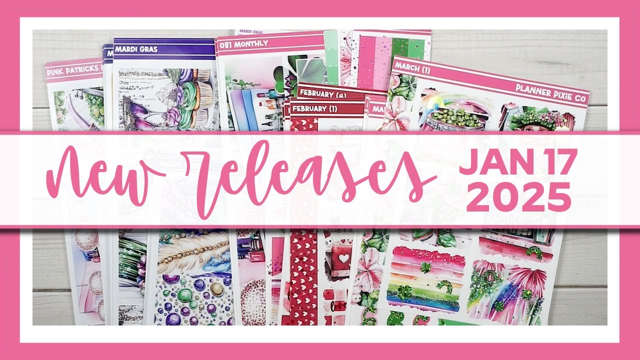 New Releases!! 2 New Weekly Collections // Journaling Kits - YouTube