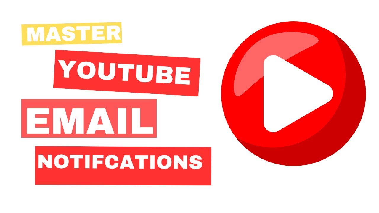 Customize Your YouTube Email Notifications: Super Fast Tutorial! - YouTube