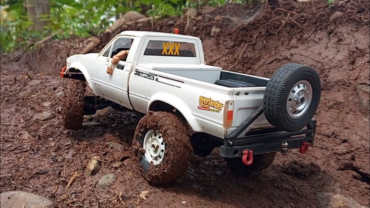 Rc Offroad Wpl C24 Trailing Track Mud Extereme Adventure 4x4 - YouTube