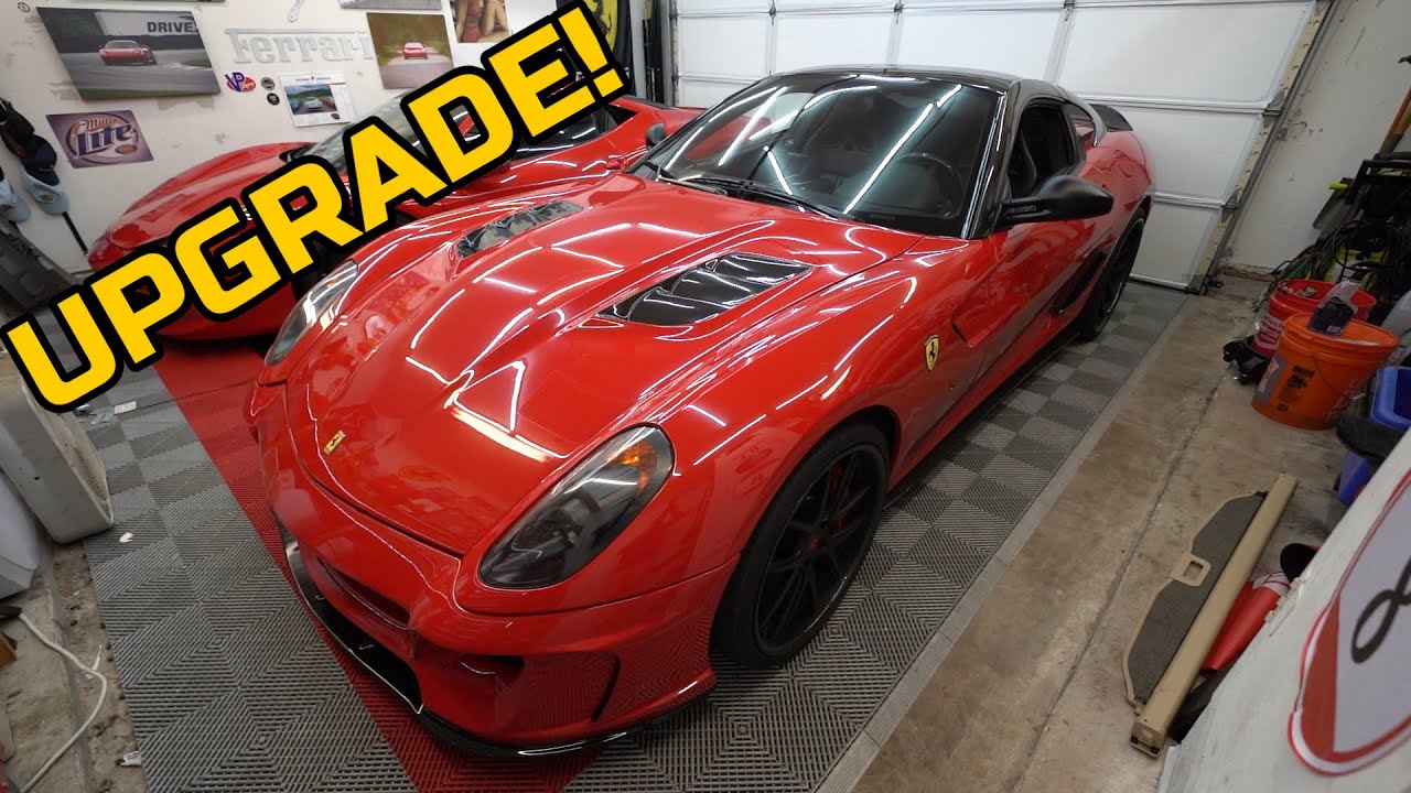 PROJECT FERRARI 599 GTX Manual Conversion | First modification complete ...